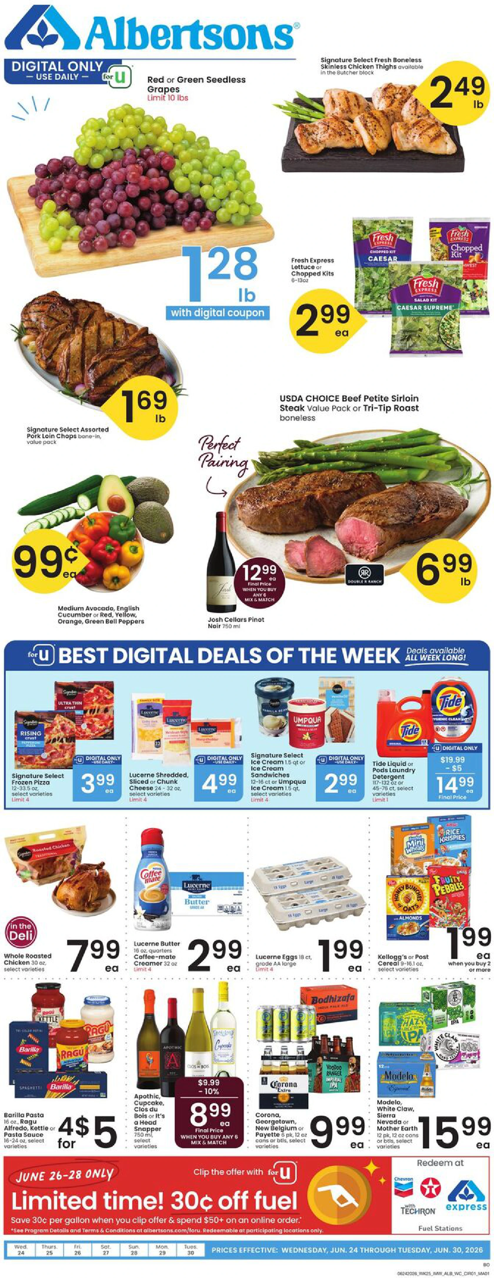 Albertsons Intermountain - Weekly Ad - Jun 24 - 30, 2026 | WeeklyAd.io