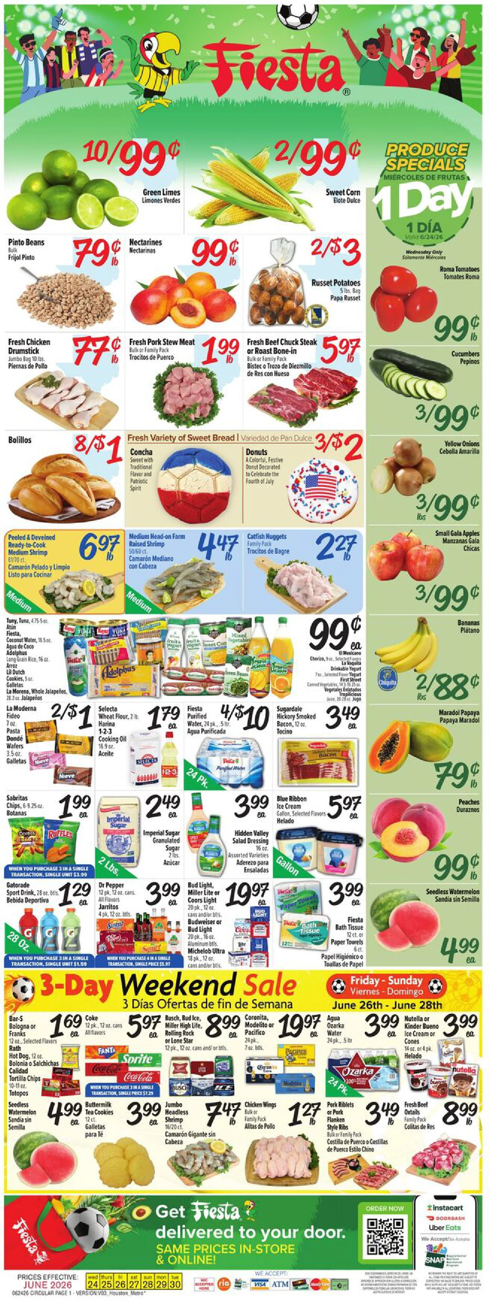 Fiesta Mart - Weekly Ad - Jun 24 - 30, 2026 | WeeklyAd.io