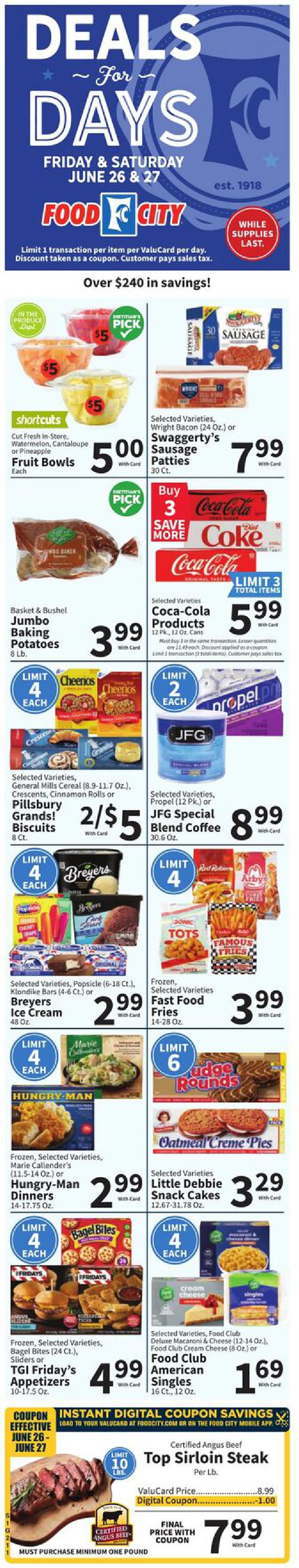 Food City Georgia/Alabama - Weekly Ad Jun 24 - 30, 2026 - Jun 24 - Jul ...