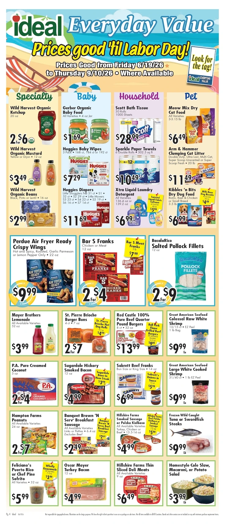 Ideal Food Baskets - Weekly Ad - Jun 5 - Aug 5, 2026 | WeeklyAd.io