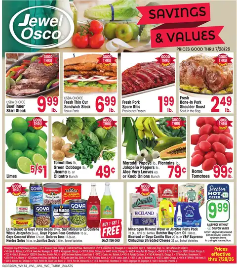 Jewel Osco Weekly Ads & Flyers | WeeklyAd.io