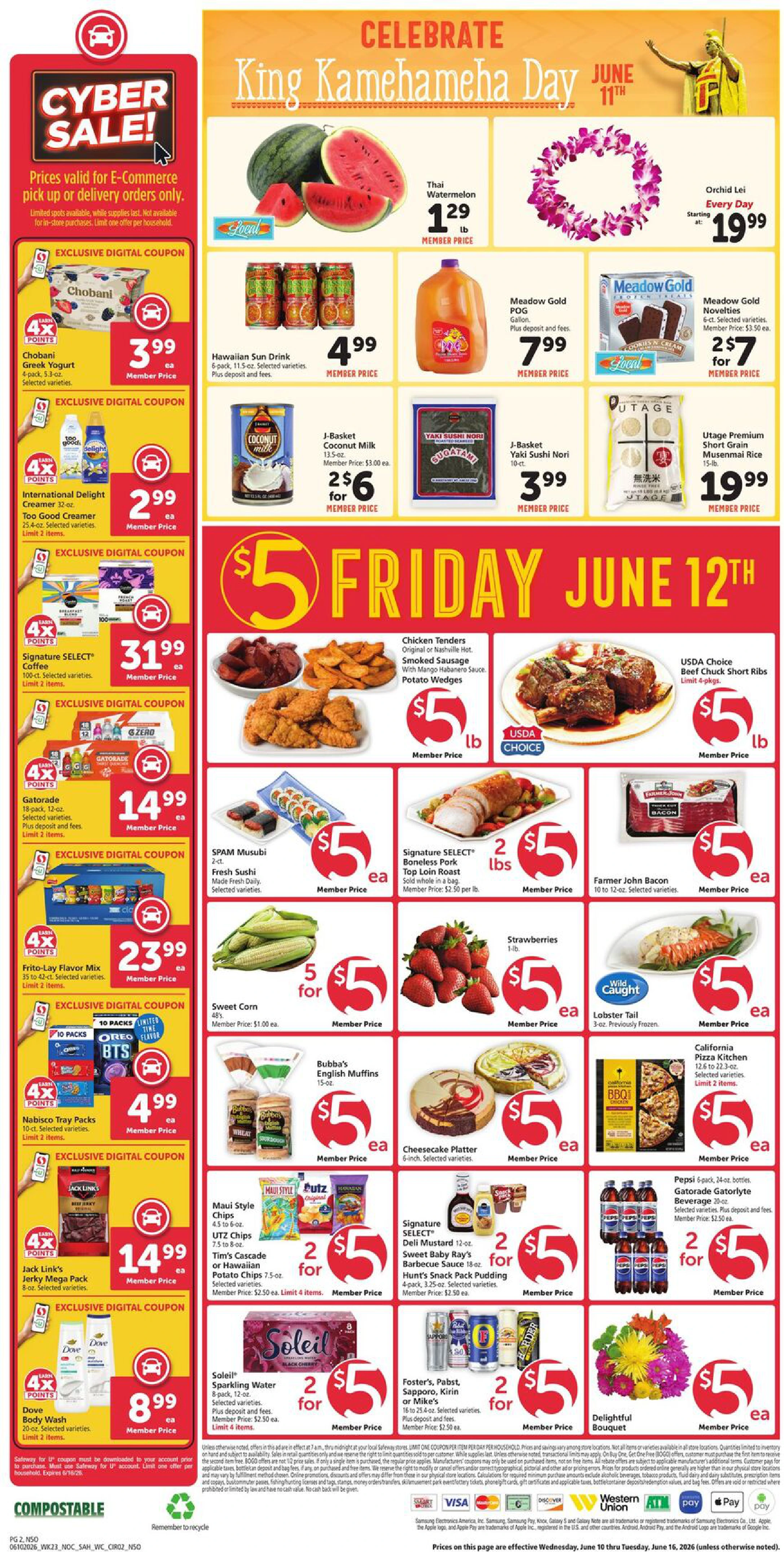 Safeway Hawaii - Weekly Ad - Jun 10 - 16, 2026 | WeeklyAd.io