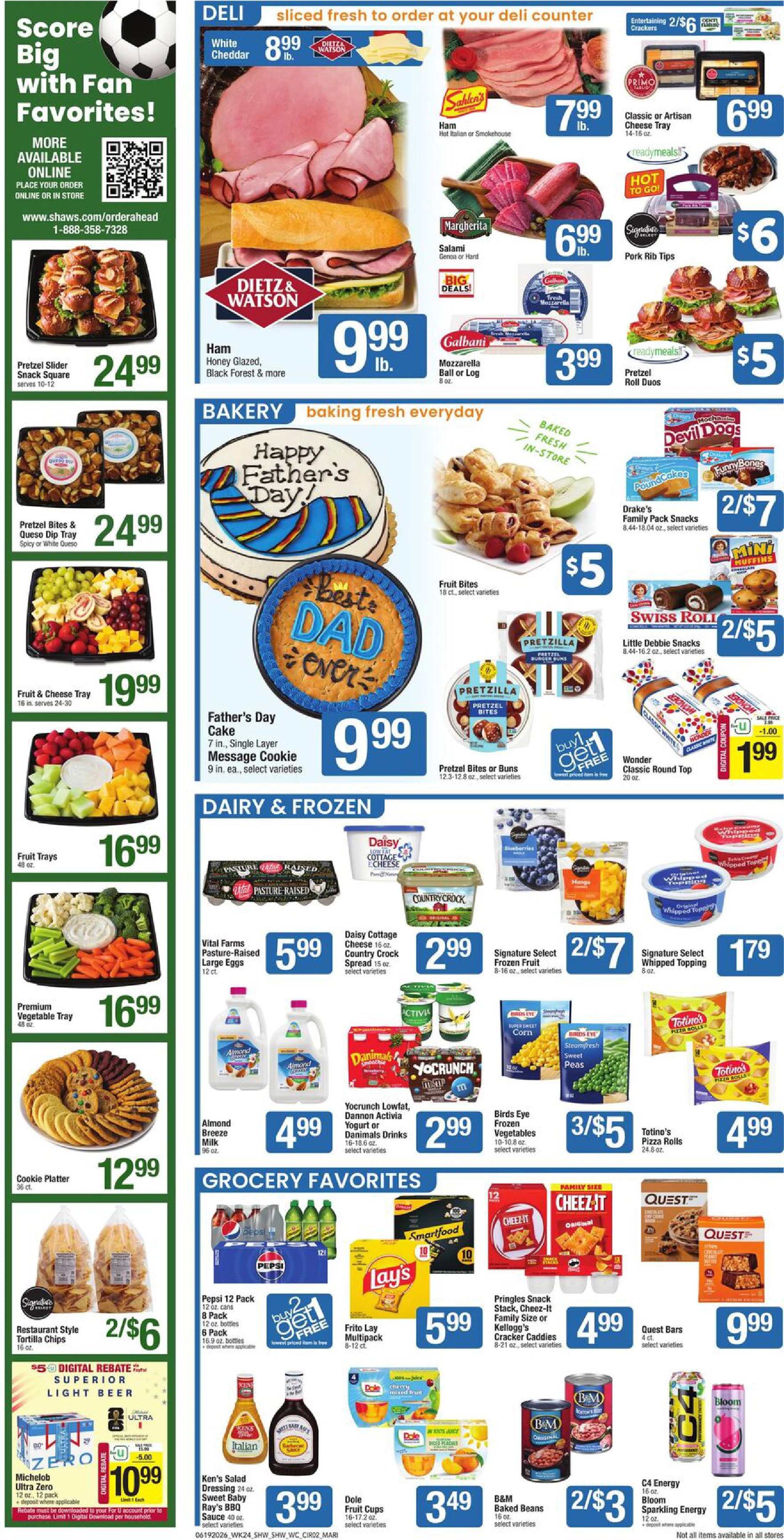 Shaws - Weekly Ad - Jun 19 - 25, 2026 | WeeklyAd.io